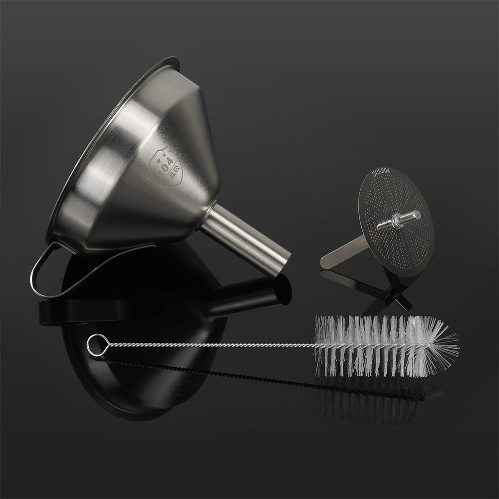 Embudo de filtro de resina de acero inoxidable – P3D