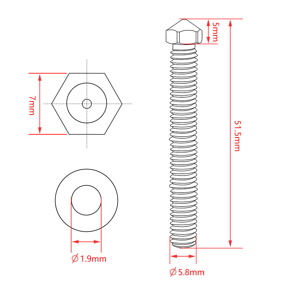 E3D Super Volcano Nozzle – P3D