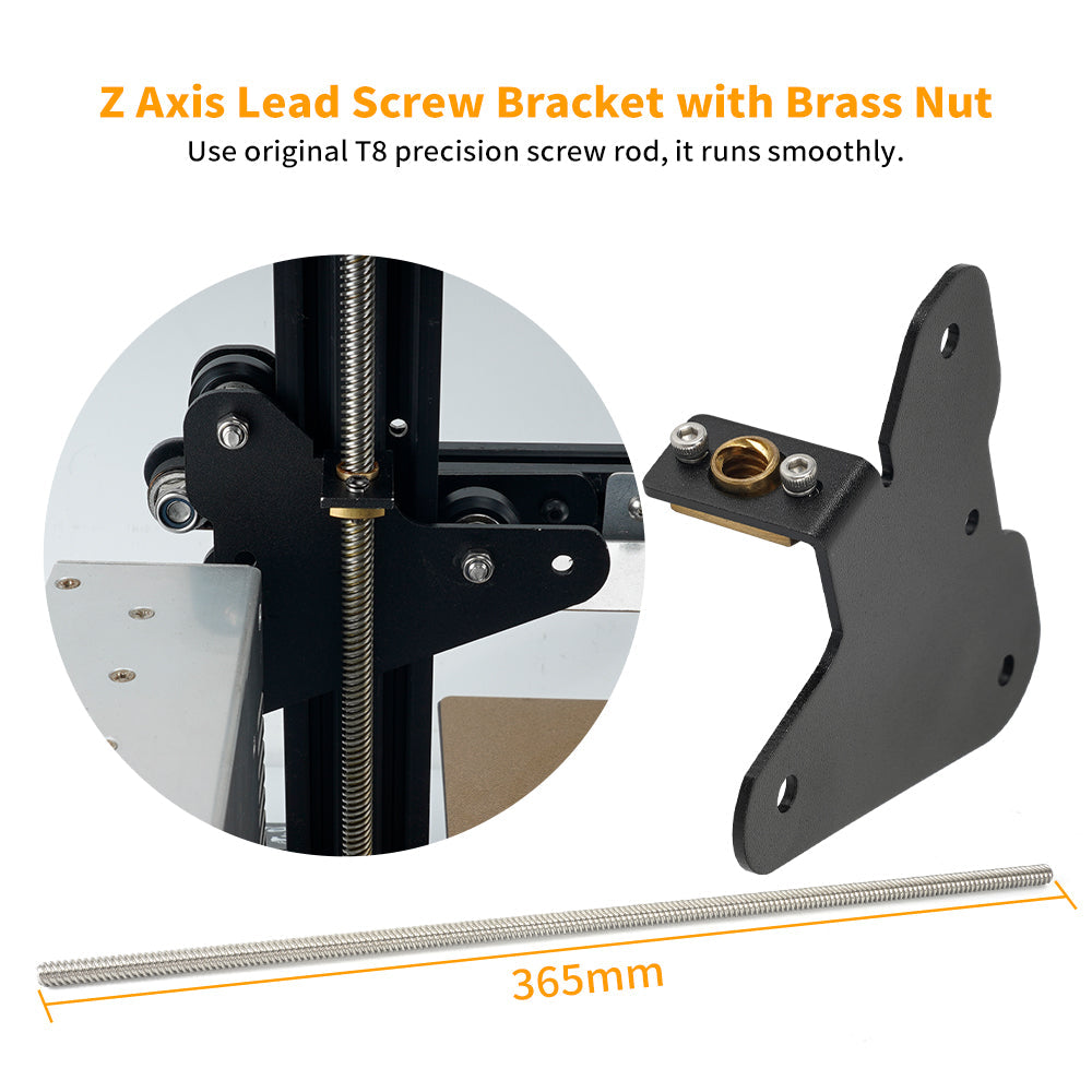 Dual Z Axis Lead Screw Upgrade Kit for Ender 3/Ender 3 Pro/Ender 3 V2 – P3D